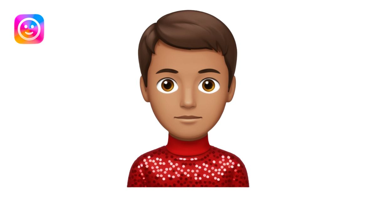 Murray Cook from The Wiggles with brown hair, red sequin skivvy shirt ...