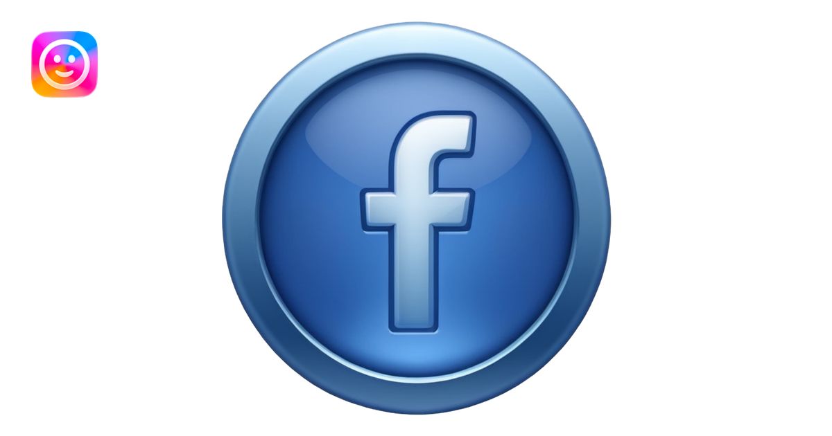 Facebook blue tick verification badge emoji emoji | AI Emoji Generator