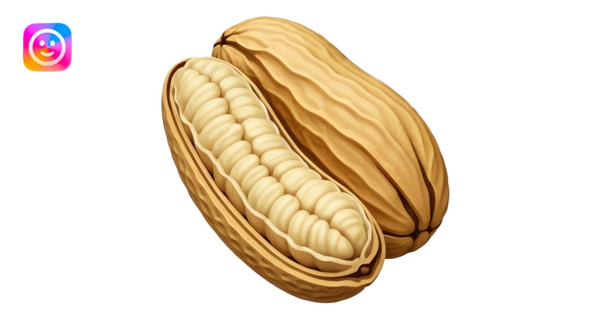 peanut emoji | AI Emoji Generator