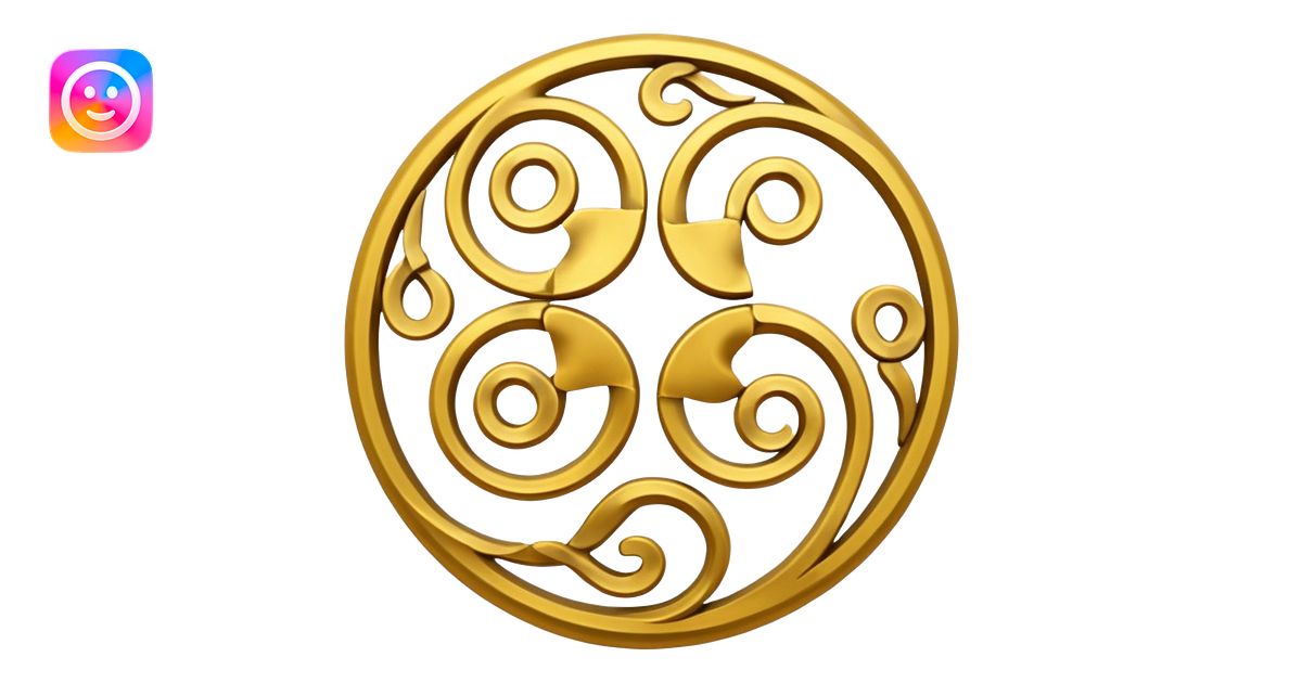 Triskelion emoji | AI Emoji Generator