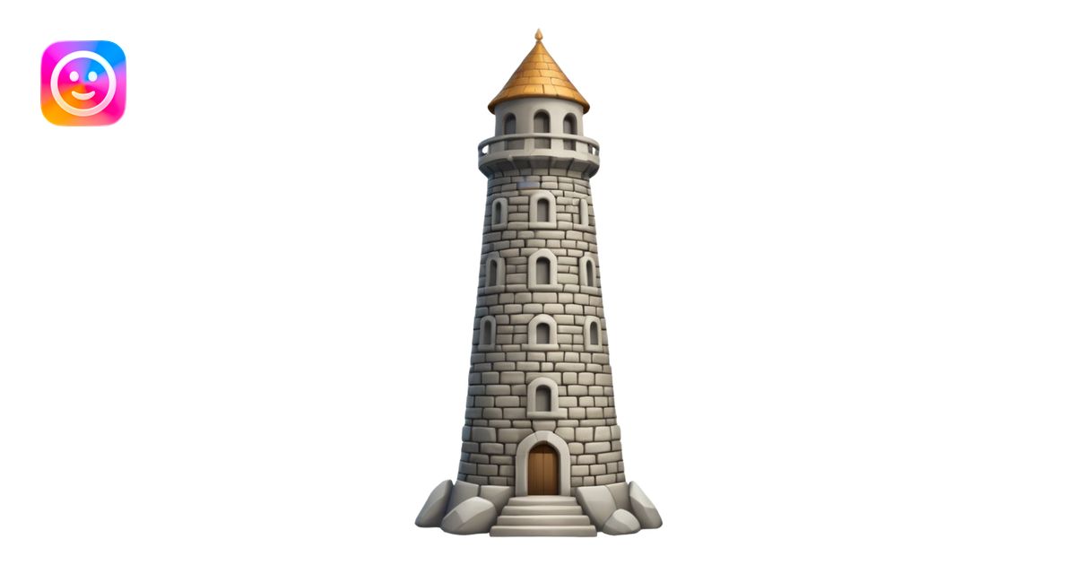 tower landmark. emoji | AI Emoji Generator