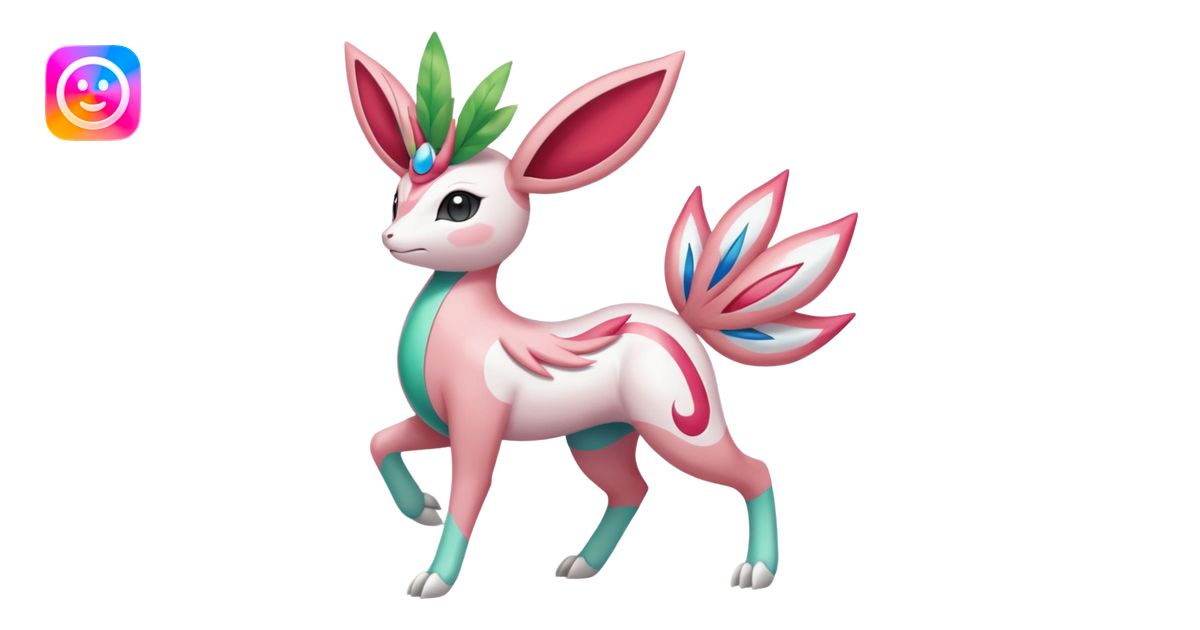 Shaymin-Sylveon-Meloetta-Cresselia-Milotic-Pokémon-Fakémon-fusion, full ...