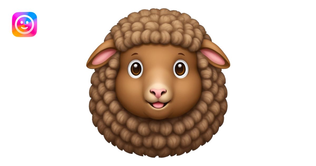 brown sheep emoji emoji | AI Emoji Generator