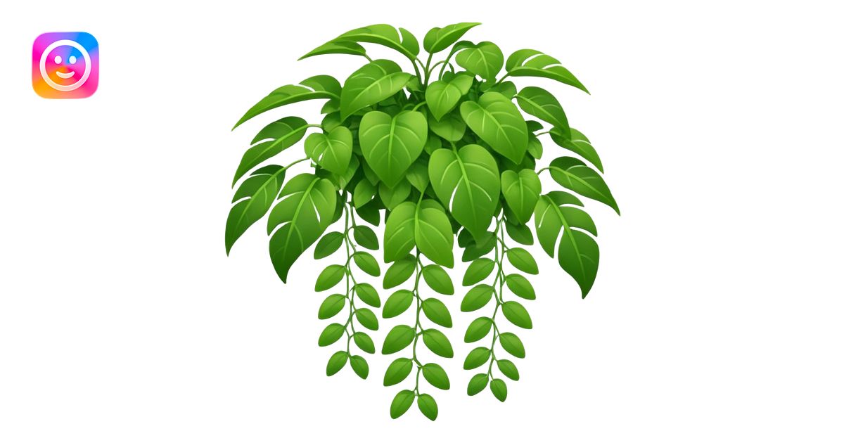 Hanging plant emoji | AI Emoji Generator