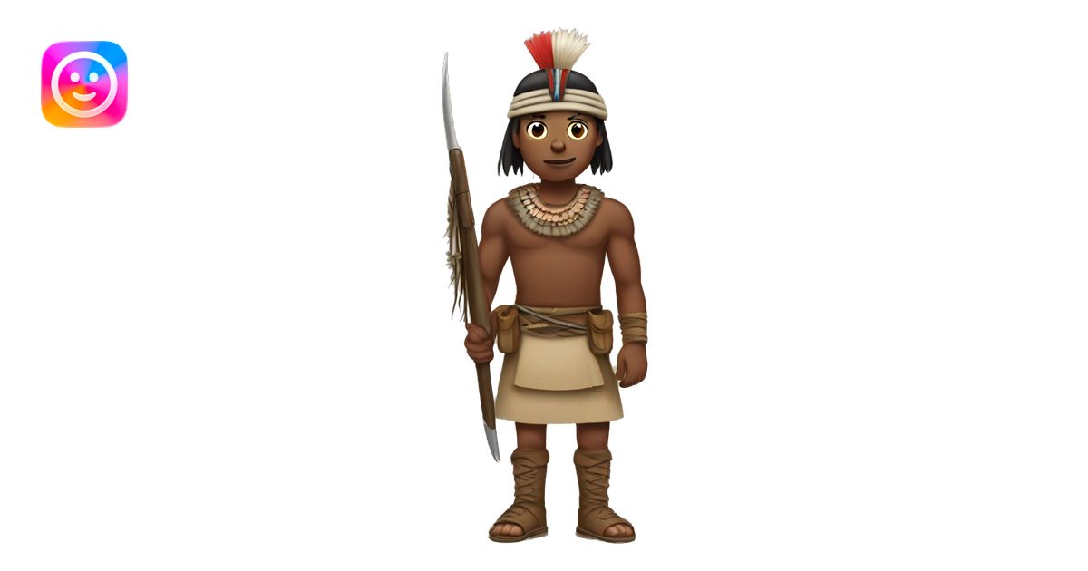 Tribes soldier emoji | AI Emoji Generator