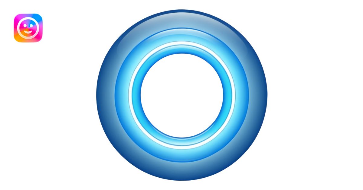 diagram of circle expanding outward emoji | AI Emoji Generator