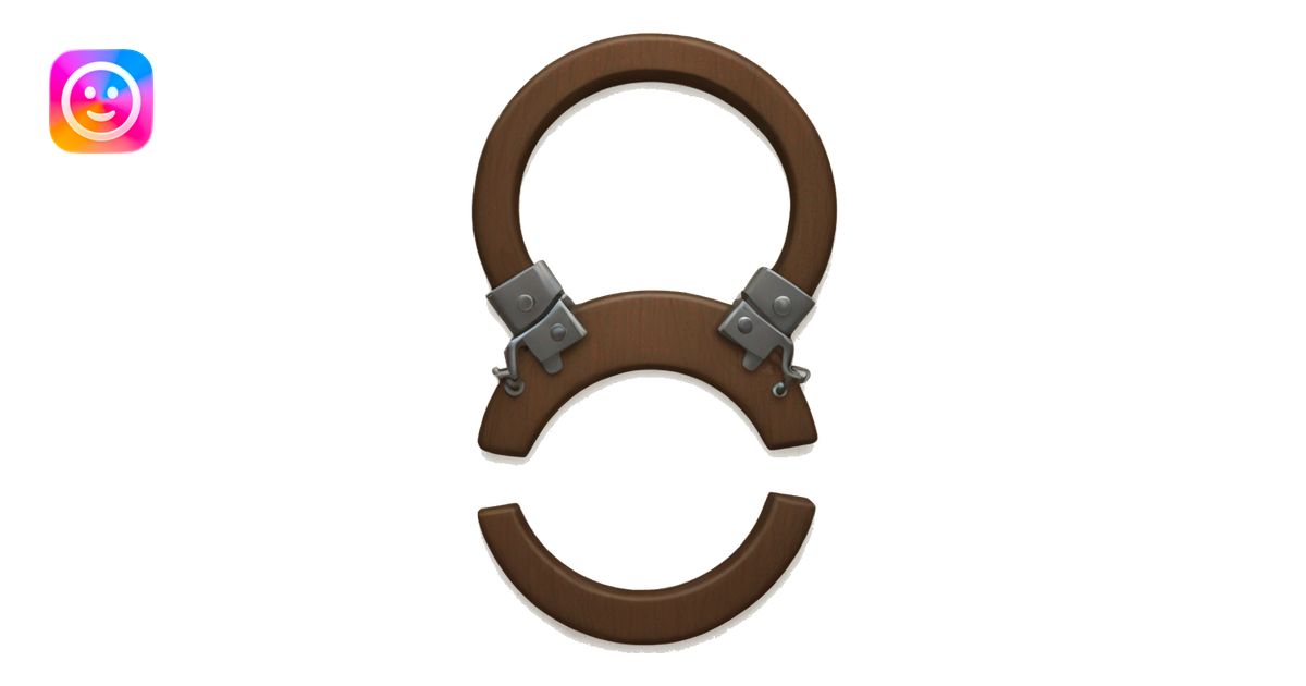 wooden handcuffs emoji | AI Emoji Generator