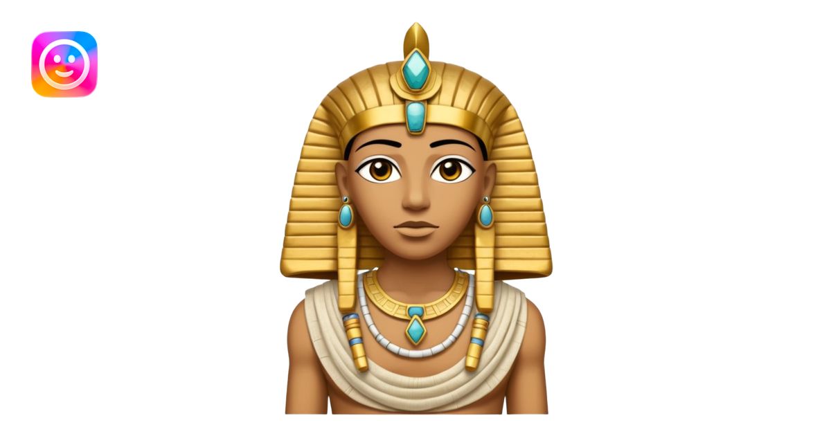 Mummy Pharaoh: Bandaged body with golden headdress and jeweled amulet ...