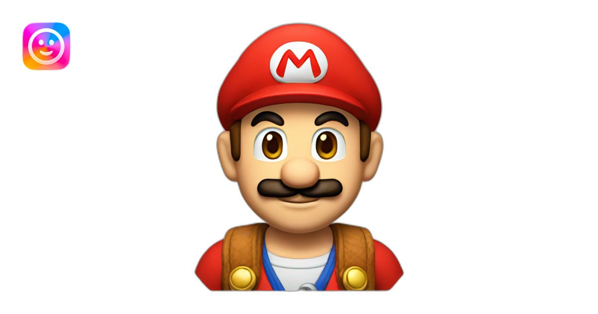mario emoji | AI Emoji Generator