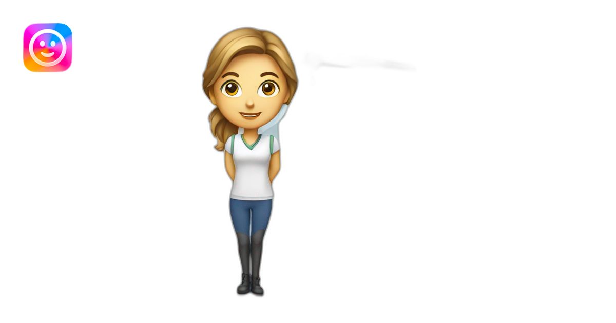 wind energy girl emoji | AI Emoji Generator