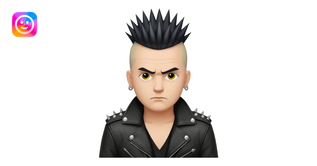 King punk emoji | AI Emoji Generator