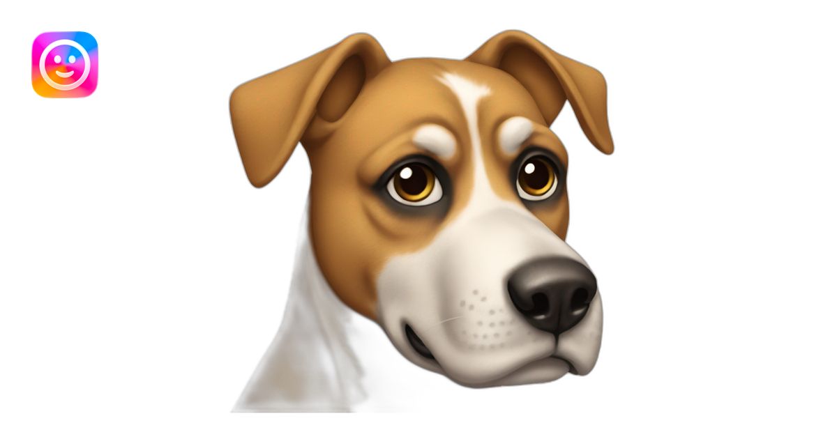 Perro muy guapo emoji | AI Emoji Generator