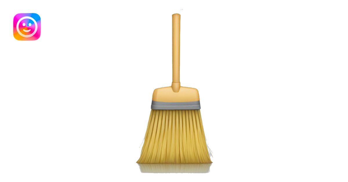 cylindrical broom horizontal emoji | AI Emoji Generator