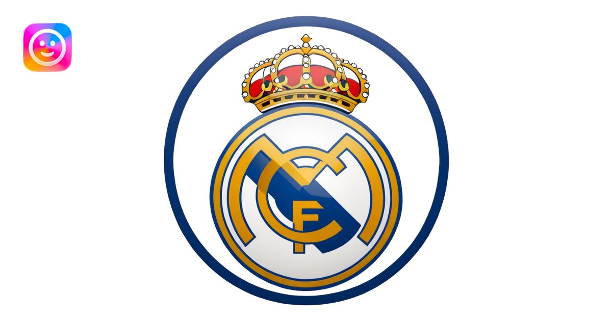 Real madrid logo emoji | AI Emoji Generator