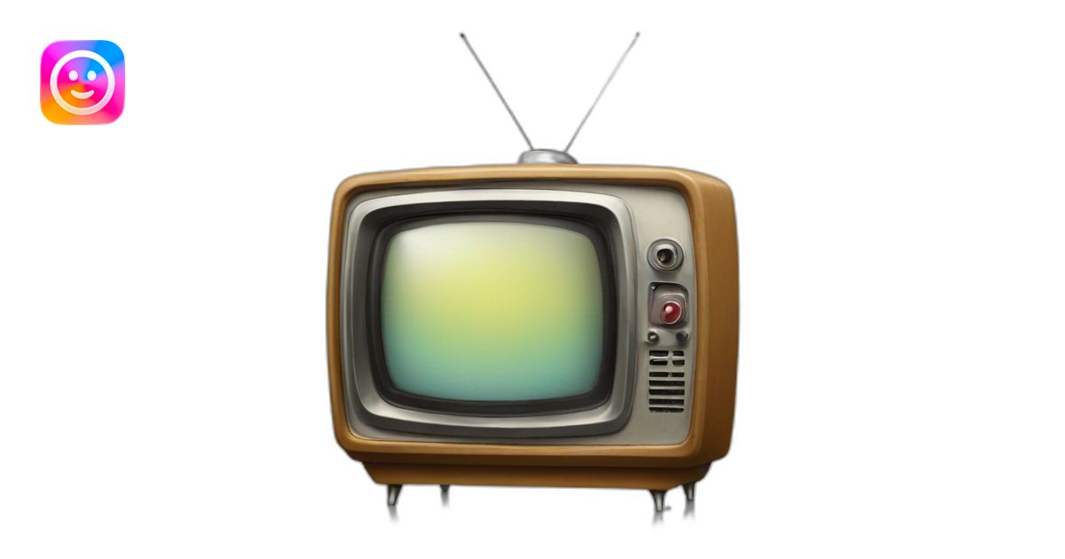 1950's television emoji | AI Emoji Generator