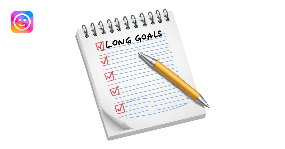 long-term goals emoji | AI Emoji Generator