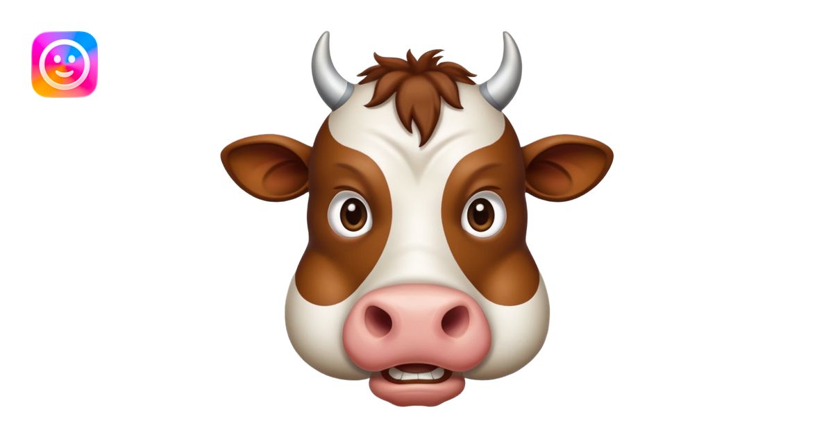 angry cow emoji emoji | AI Emoji Generator
