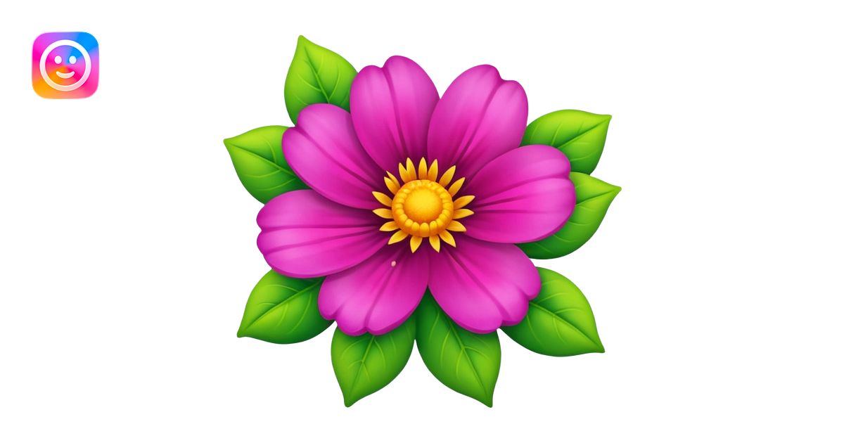 Flower emoji | AI Emoji Generator