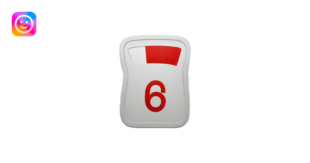 red speed limit emoji | AI Emoji Generator
