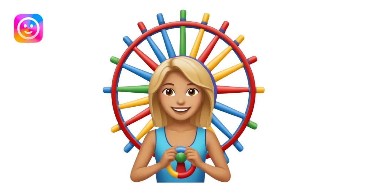 carnival, playing wheel emoji | AI Emoji Generator