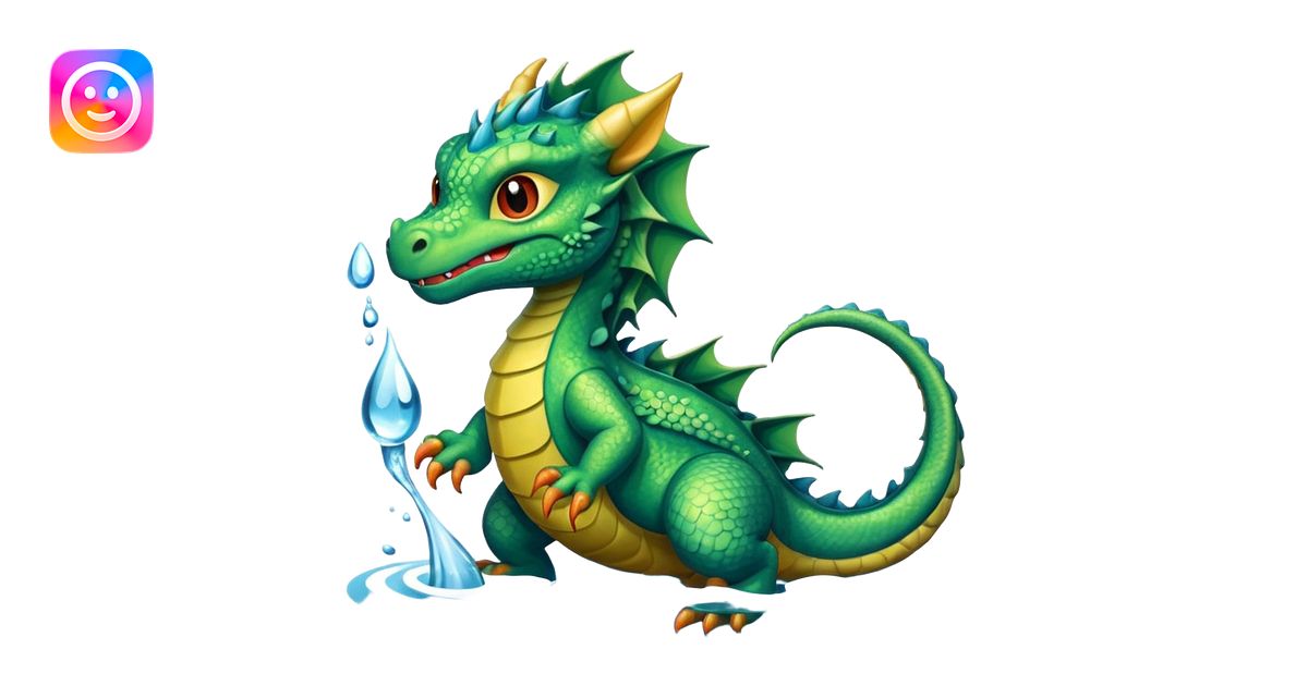 water dragon emoji | AI Emoji Generator