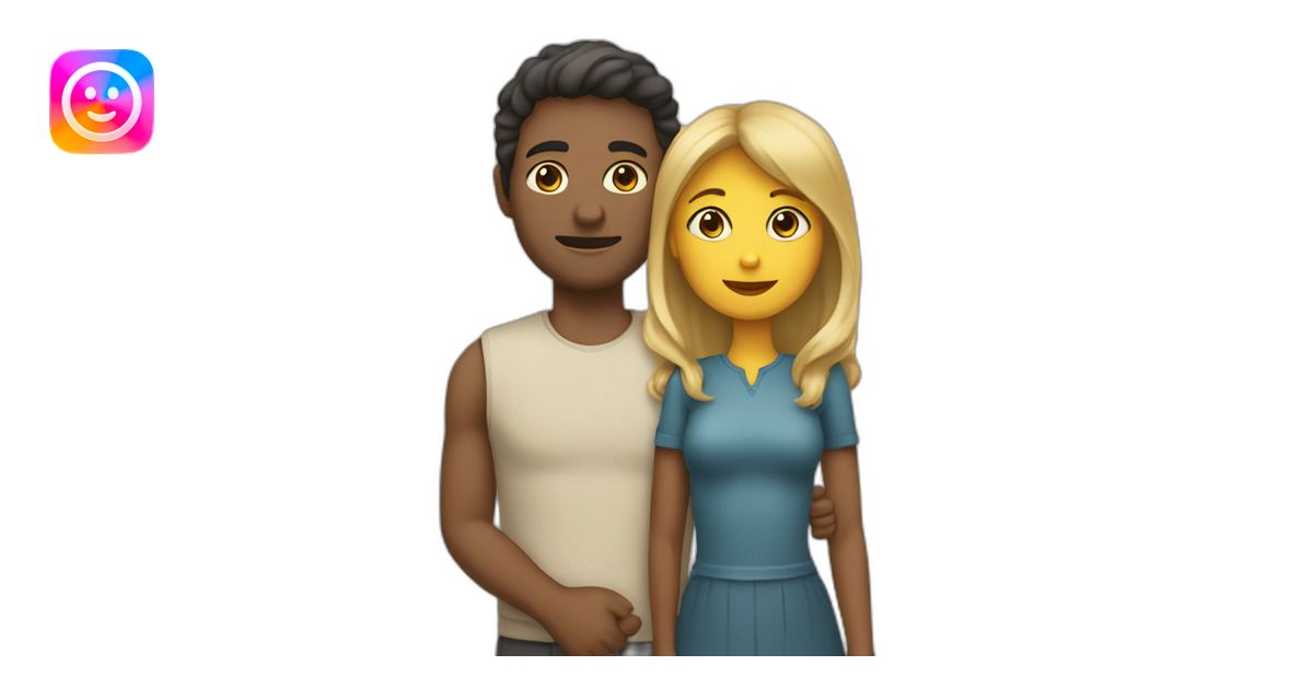 deux personnes qui se font un câlin emoji | AI Emoji Generator