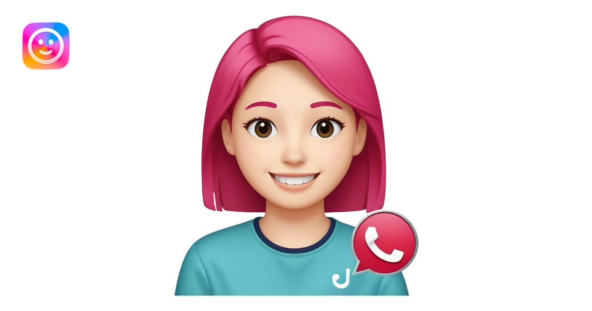 Hazme una verificación de tik Tok emoji | AI Emoji Generator