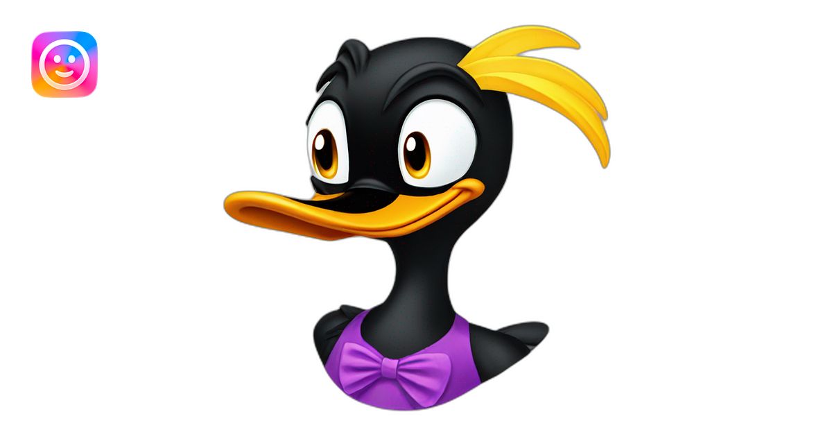 Daffy duck emoji | AI Emoji Generator