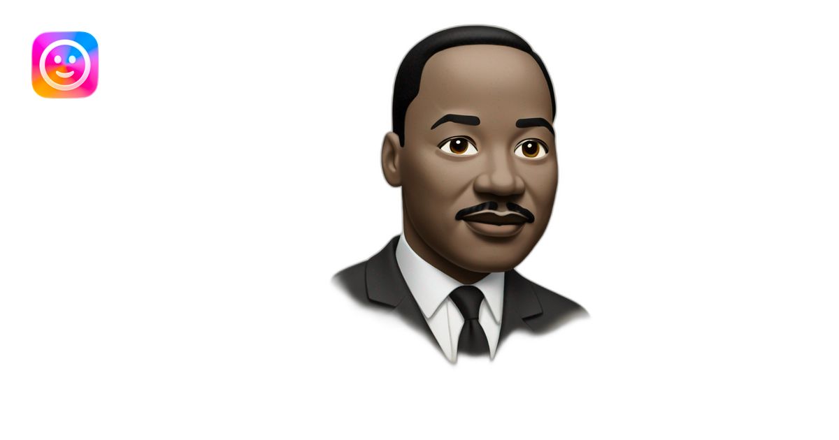 Martin Luther King Jr. emoji | AI Emoji Generator