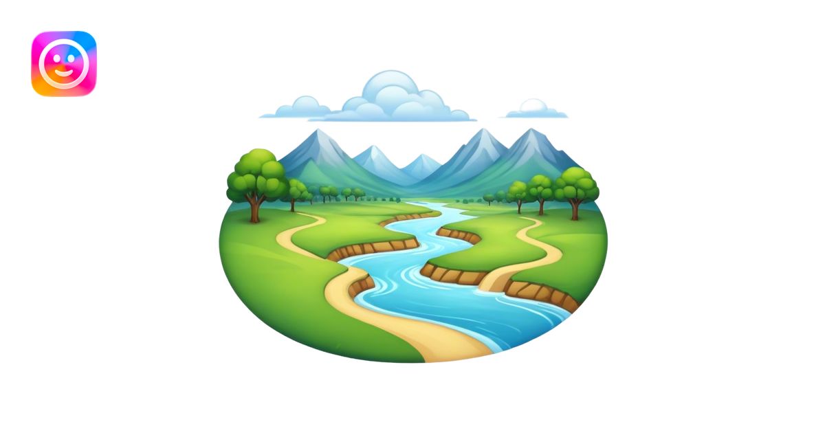 land emoji | AI Emoji Generator