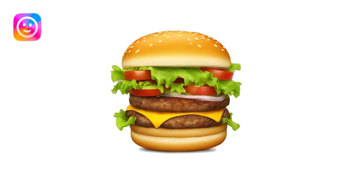 burger emoji | AI Emoji Generator