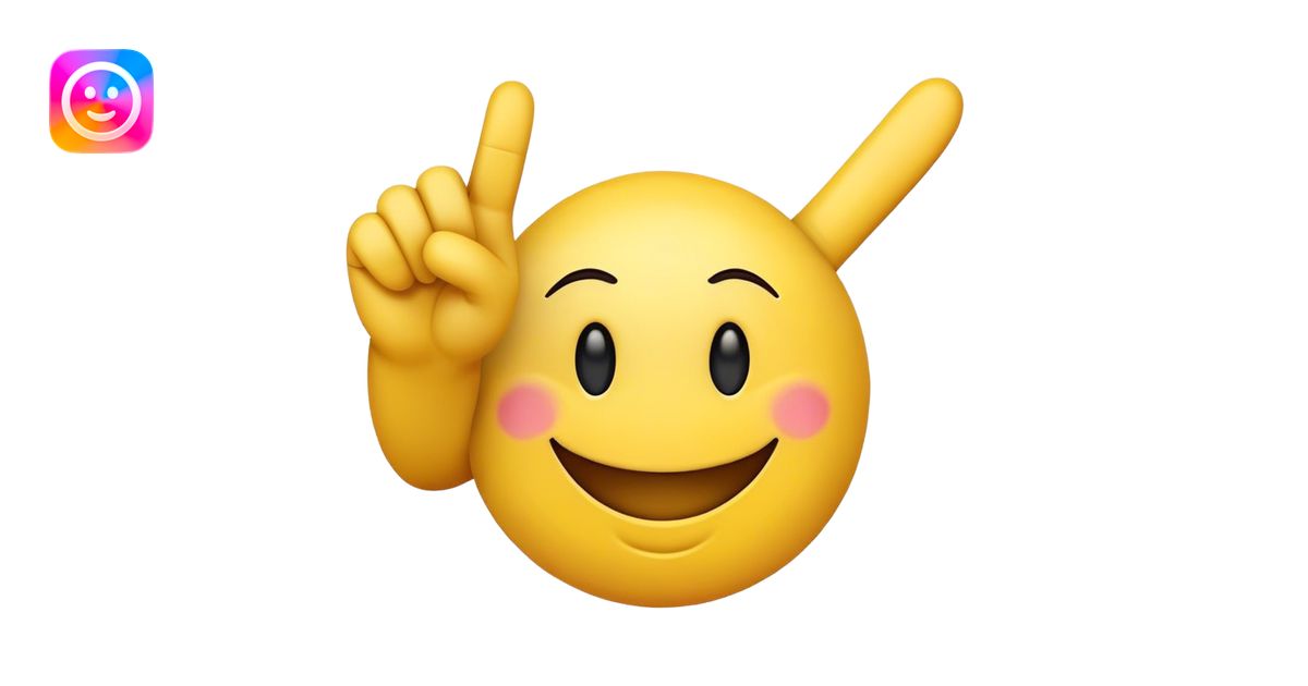 Smiley face emoji doing shaka emoji | AI Emoji Generator