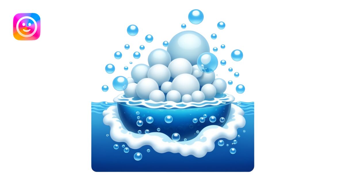 An ocean at a rolling boil with a lot of bubbles errupting from it ...