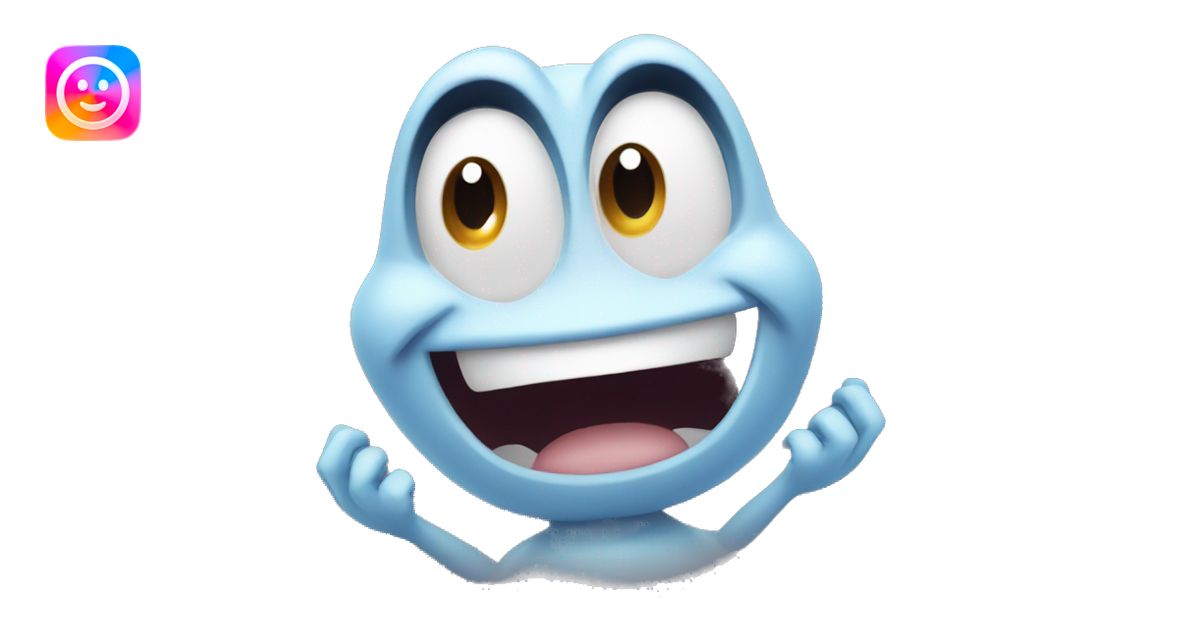 oggy saying hey with hands emoji | AI Emoji Generator