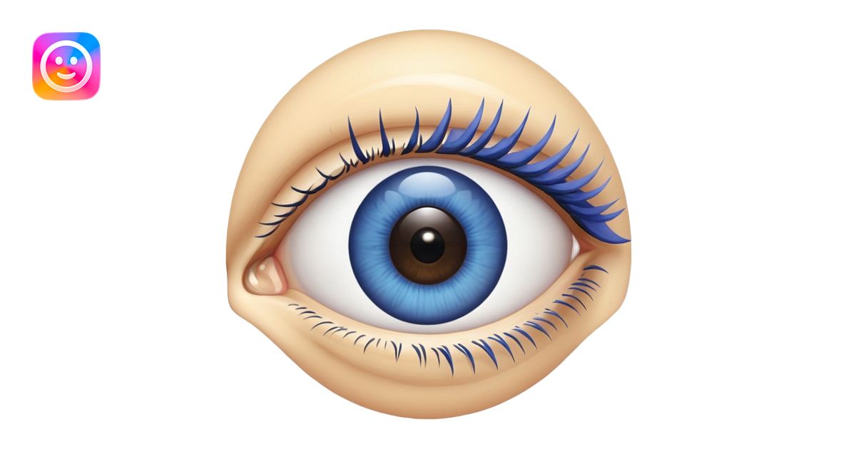 Eye Focus emoji | AI Emoji Generator