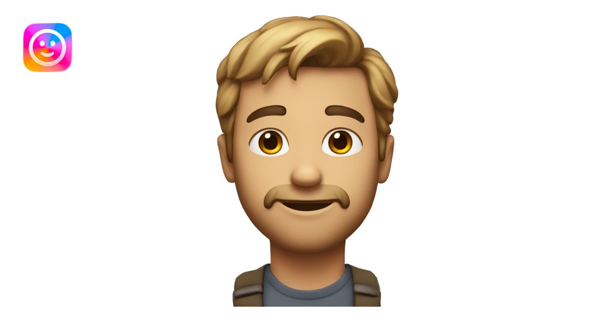 Homme qui imagine un chou emoji | AI Emoji Generator
