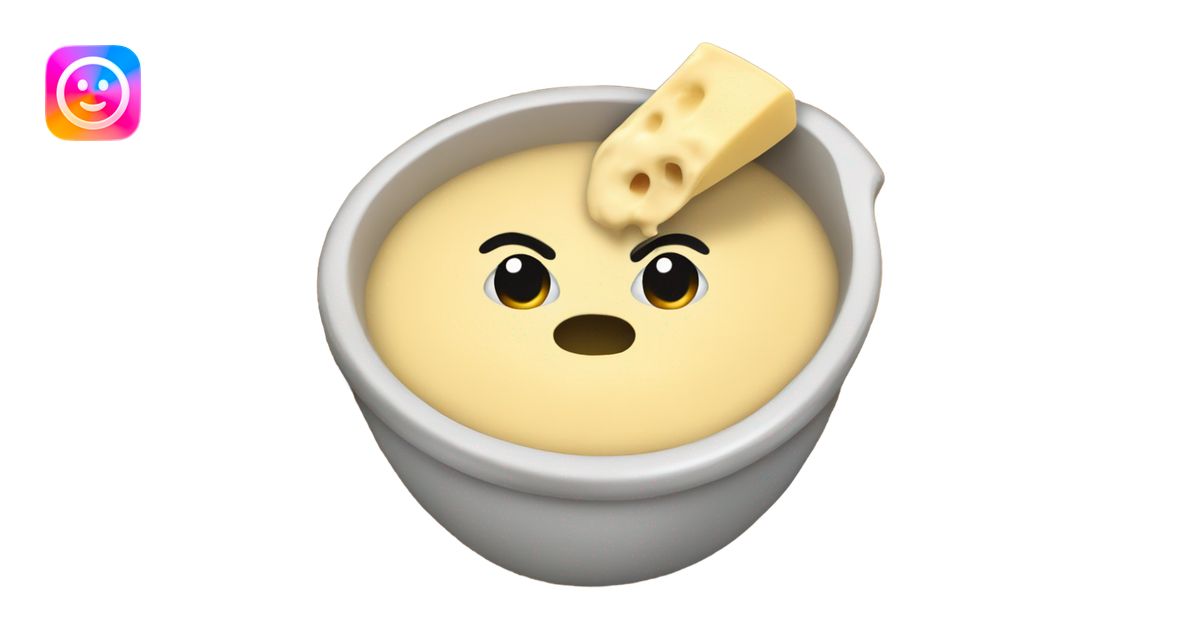 Queso dip emoji | AI Emoji Generator