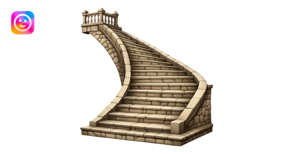 the royal castle stairs emoji | AI Emoji Generator