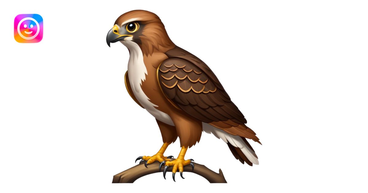 Hawk emoji | AI Emoji Generator