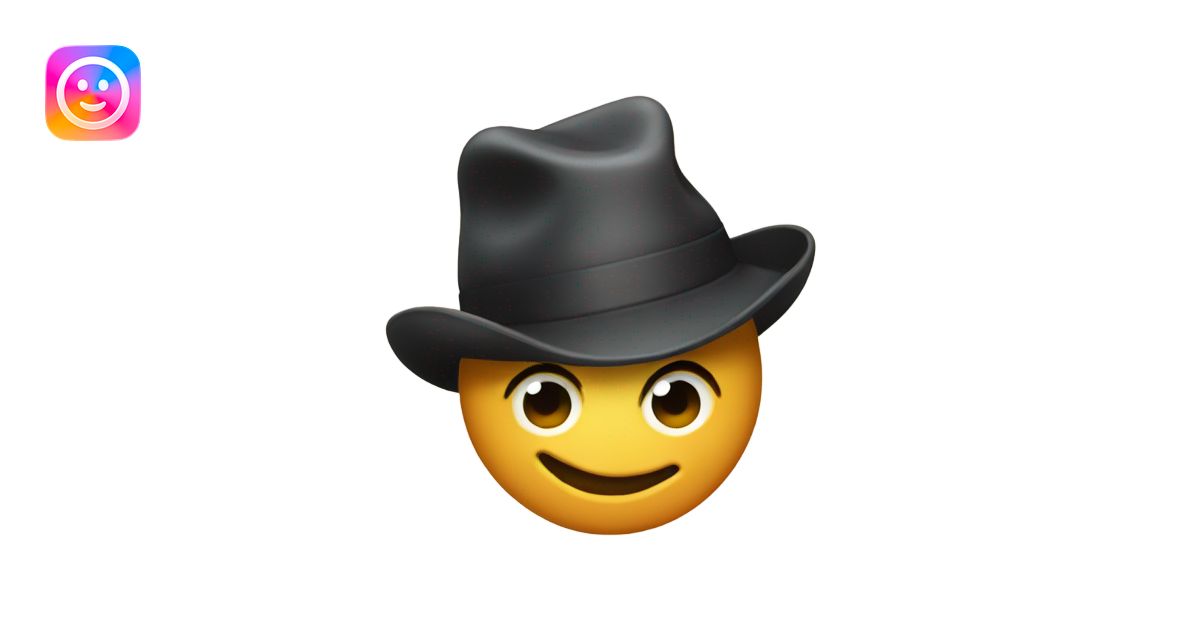 Willy with a hat emoji | AI Emoji Generator