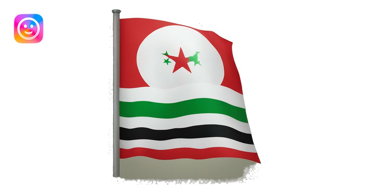 Syrian opposition flag emoji | AI Emoji Generator