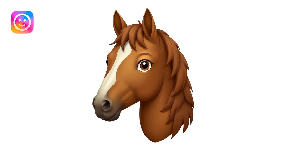 Confused horse with question marks emoji | AI Emoji Generator