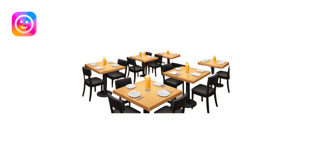 restaurant emoji | AI Emoji Generator