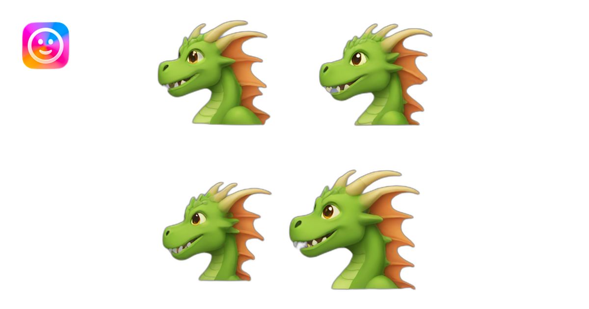 dragon emoji | AI Emoji Generator