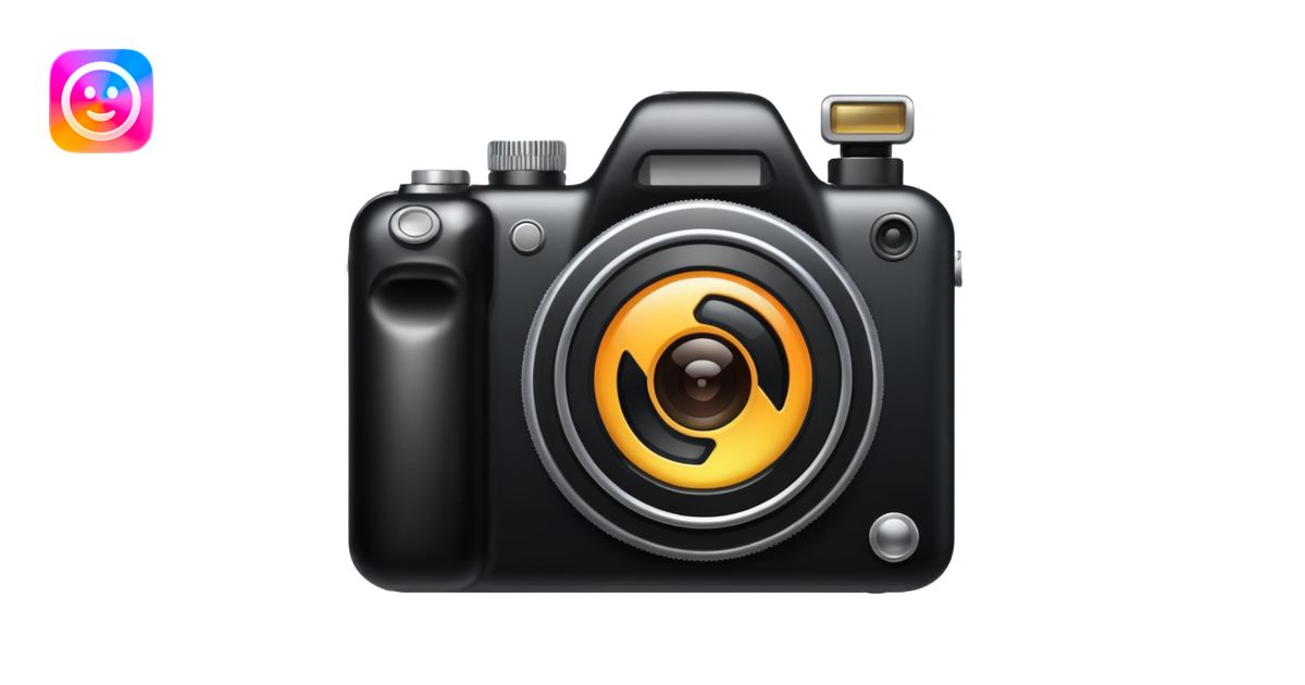 camera emoji | AI Emoji Generator