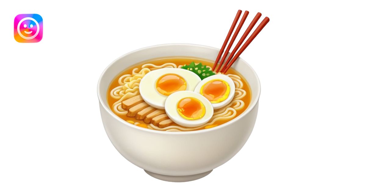 cute ramen emoji | AI Emoji Generator
