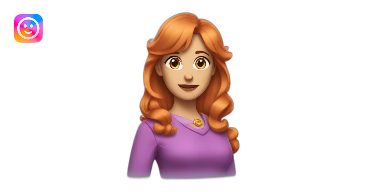 daphne scooby emoji | AI Emoji Generator