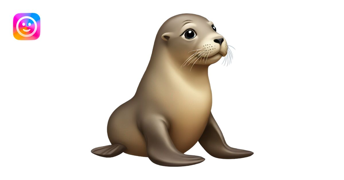 Sea Lion emoji | AI Emoji Generator