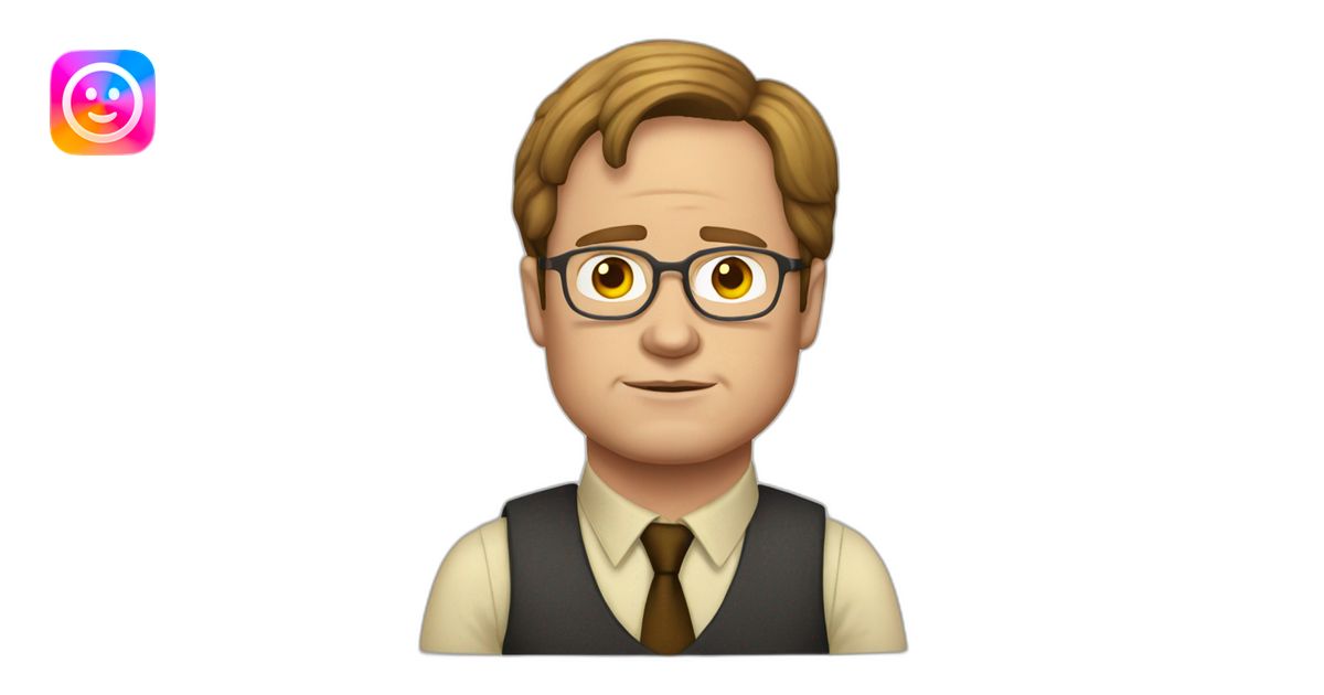 dwight-schrute emoji | AI Emoji Generator