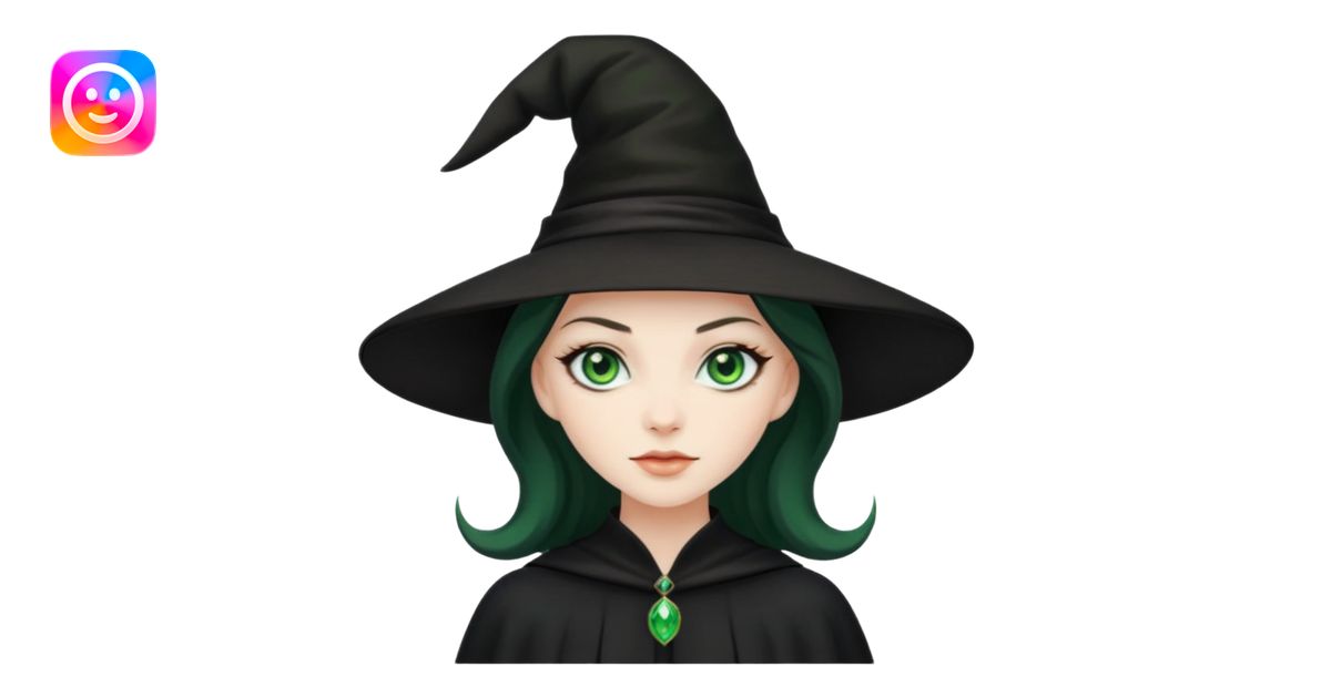 witch emoji | AI Emoji Generator
